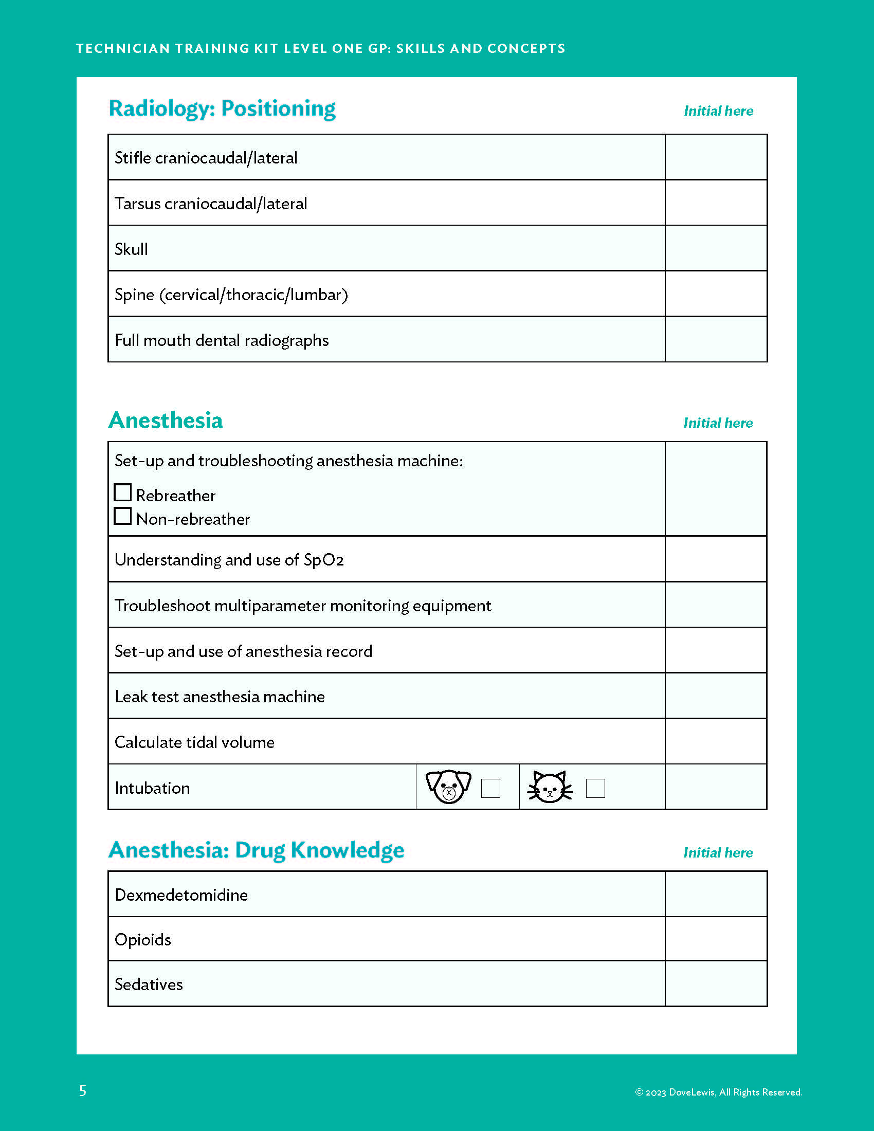 Technician Training Kits | atDove.org